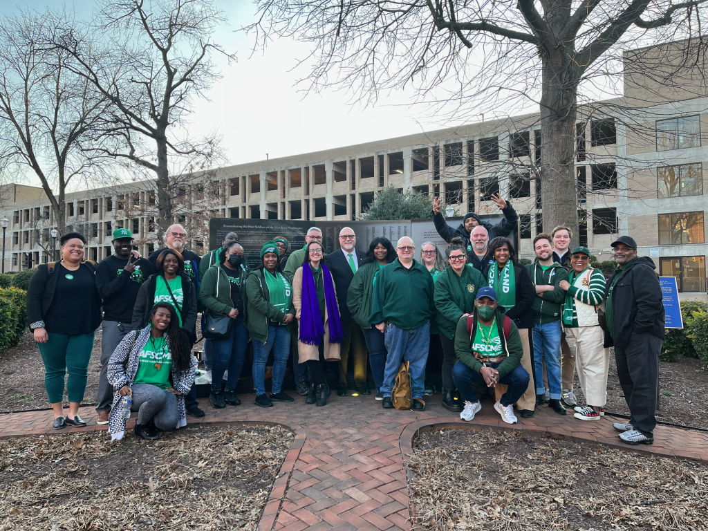 Victory for Maryland Supervisors: Onto a Union Contract! - AFSCME ...